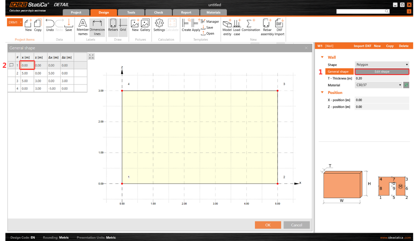 Comprehensive view options and UI for modeling in Detail | IDEA StatiCa